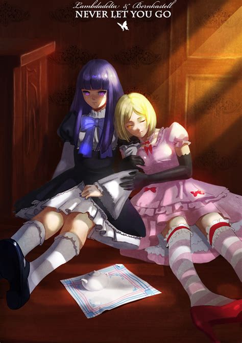 Frederica Bernkastel And Lambdadelta Umineko No Naku Koro Ni Drawn By