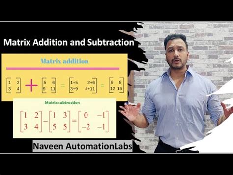 Matrix Addition And Subtraction In Java YouTube