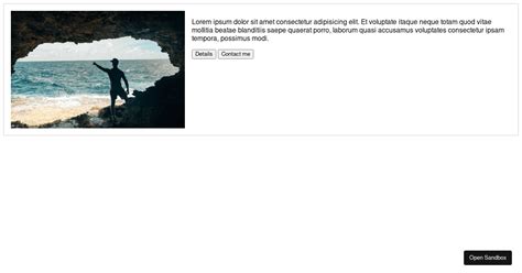 Css Container Queries Example Without Container Queries Codesandbox