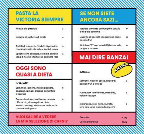 Menu 2024 Cantine Pop In Molfetta Thefork