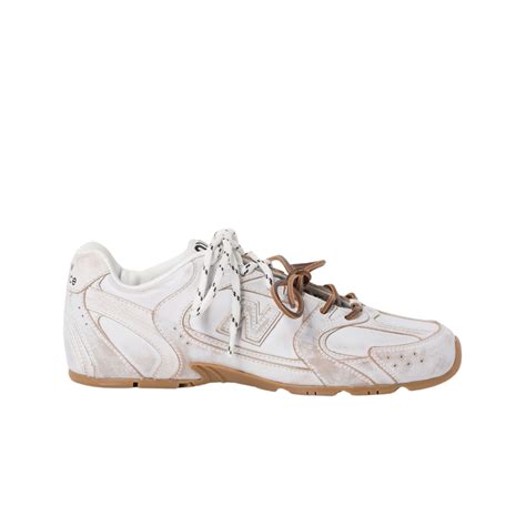 W 뉴발란스 X 미우 미우 530 Sl 레더 스니커즈 화이트 New Balance Kream