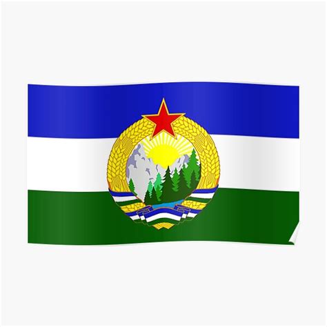 Flag Of Socialist Cascadia Poster For Sale By Martstore Redbubble