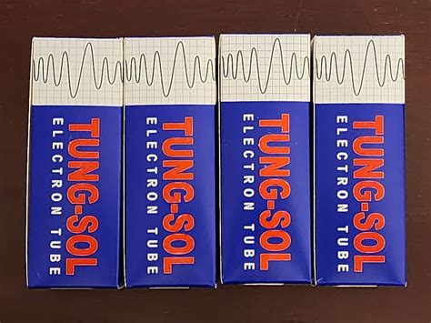 Tung Sol 6l6gc Electron Tube Str 4 Pack Reverb