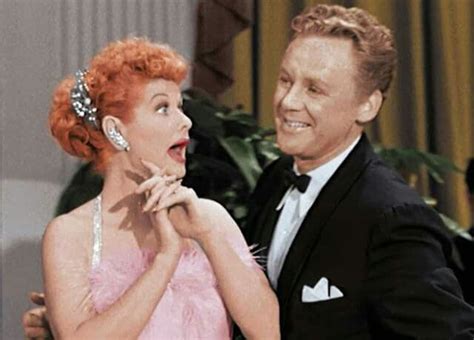 Lucille Ball And Van Johnson On I Love Lucy Colorized I Love Lucy