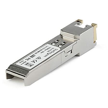 StarTech Com Juniper CTP SFP 1GE T Compatible SFP Module 1000BASE T Office Depot