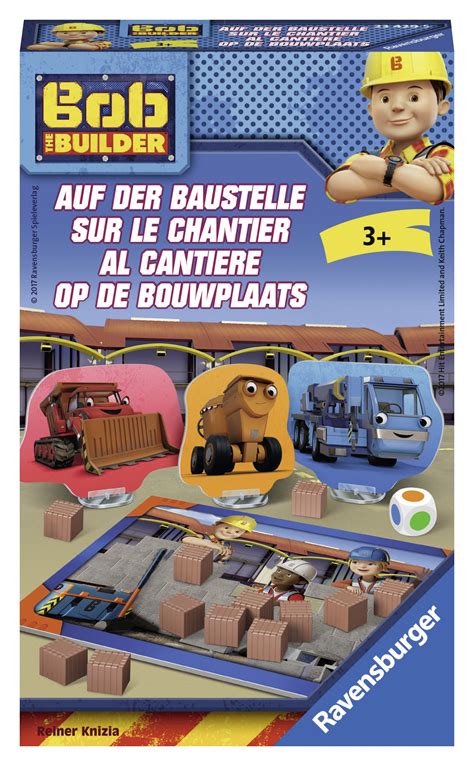 Ravensburger Bob The Builder Construction Site Board Game Model 234295