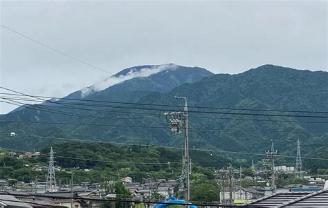 夏至の恵那山 今日の恵那山