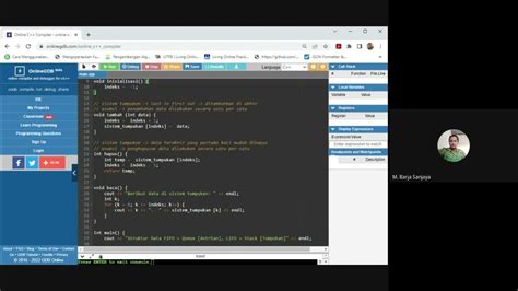 Struktur Data Tumpukan Stack Lifo Last In First Out Pemrograman C