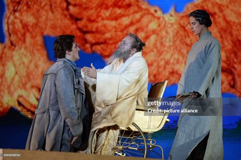 Italian Tenor Riccardo Massi As Prince Calaf And German Tenor Manuel