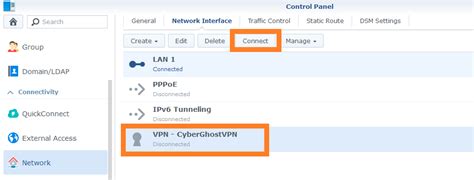How To Use CyberGhostVPN On Synology NAS Via OpenVPN Support Center CyberGhost VPN