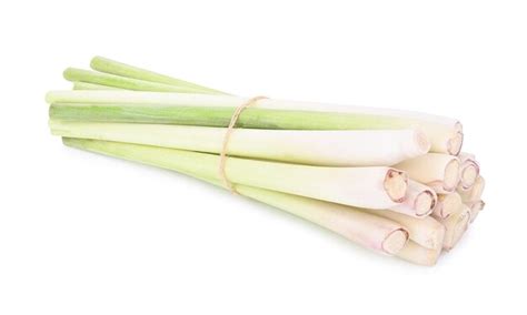Premium Photo Fresh Lemon Grass Isolated On White Background