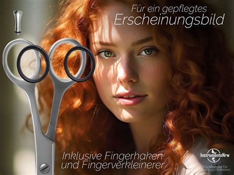 Haarscheren Set 6 Zoll Effilierer Solingen ICE Tempered Stainless