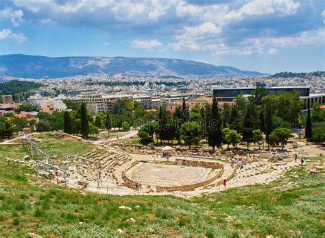 Theatre Of Dionysus At Acropolis Of Athens Attica Region Greece