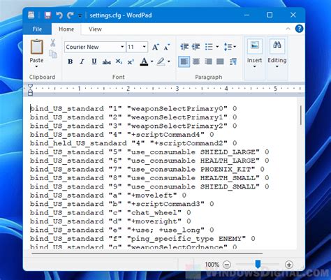 how to open cfg file in windows 11