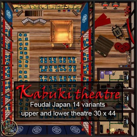 Kabuki Theatre Map Pack R Roll20