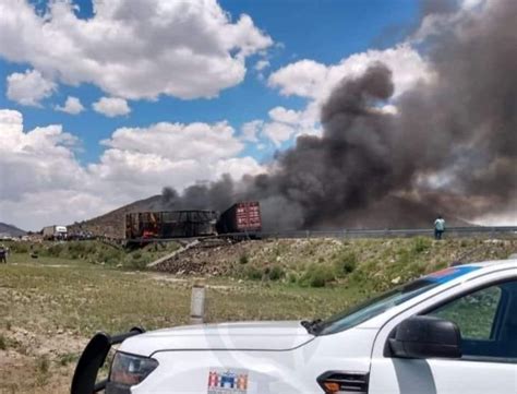 Noticias Teziutlan Informa Accidente En La Amozoc Perote Deja Por Lo