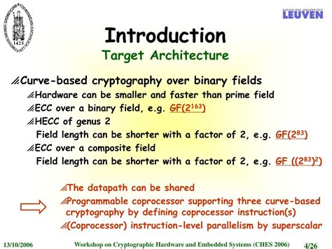 ppt superscalar coprocessor for high speed curve based cryptography
