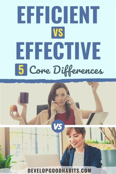 Efficient Vs Effective 5 Core Differences Freejoint