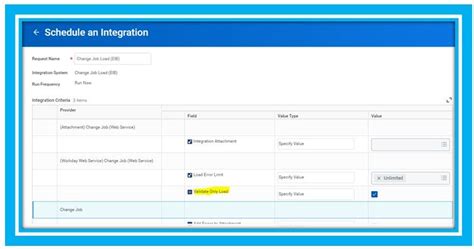 Workday Finance Workday Eib Inbound Validation Only Mode