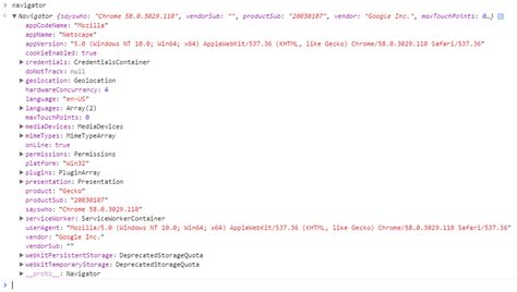 Javascript Why Does Navigator Variable In Chrome Show Mozillagecko