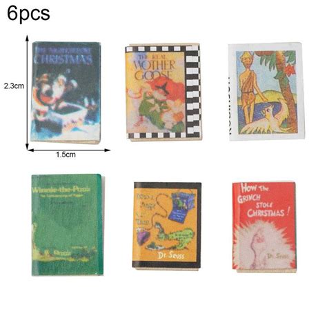 1 12 Exquisite Simulation Miniature Book Model For Vicedeal