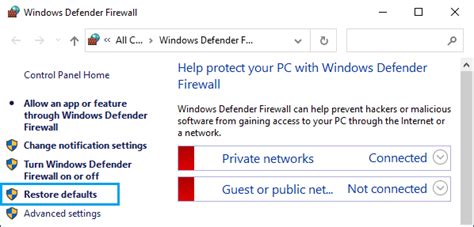 How To Reset Firewall Settings In Windows Techbout