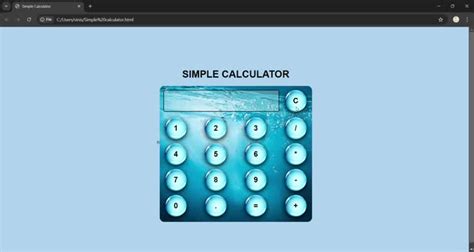 Mahalakshmi T On Linkedin Html Css Frontenddevelop Simplecalculator