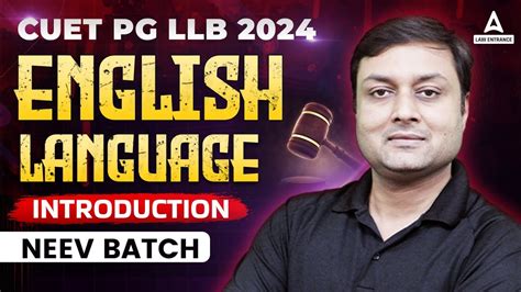 Cuet Pg Llb 2024 English Language Introduction Cuet Pg Llb