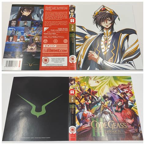 Unboxing Code Geass Film Iii Glorification All The Anime