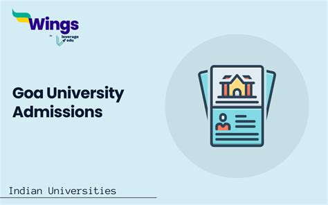 Admission Open For 2024 Goa University How To Apply When To Apply