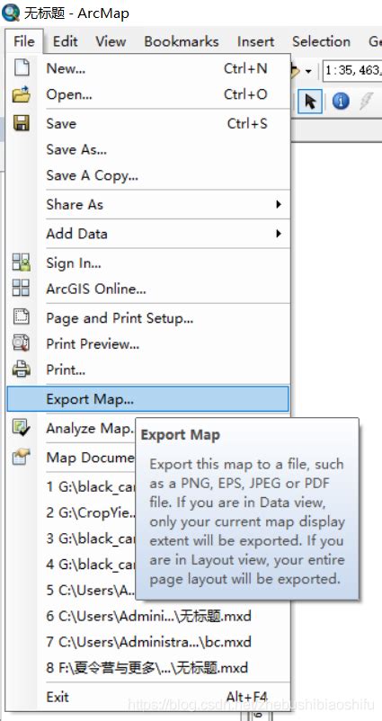 论文研究区域图的制作方法：arcgis论文研究区概况图怎么出 Csdn博客