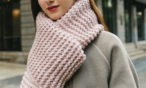 Hasta 33 Dto Bufanda De Punto Grueso Groupon