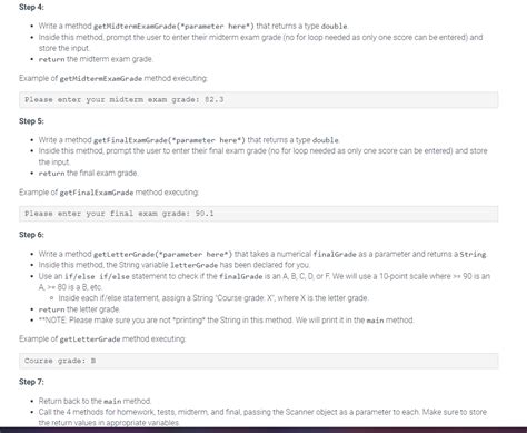 Solved 519 Programming Lab 2 Grade Calculator With Methods