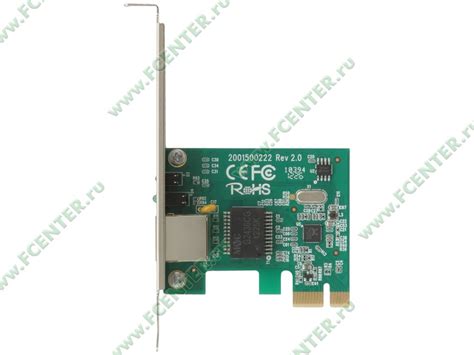 Сетевая карта Ethernet Сетевая карта Ethernet 1Гбит/сек. TP-Link "TG ...