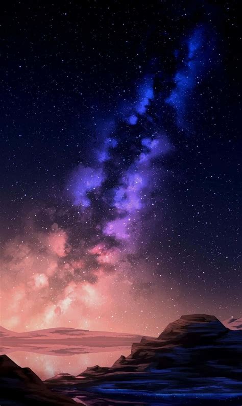 Download Iphone Xs Max Apple Background Galaxy Sky