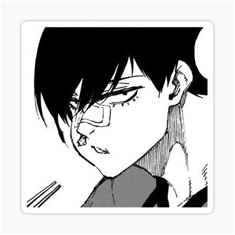 Itoshi Rin Blue Lock Sticker For Sale By Caitlnartus Redbubble