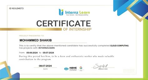 Mohammed Shakib Gadagkar On Linkedin Cloudcomputing Aws Internship Learningjourney