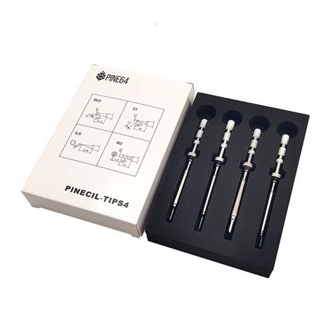 Pinecil Short Soldering Tip Set Fine