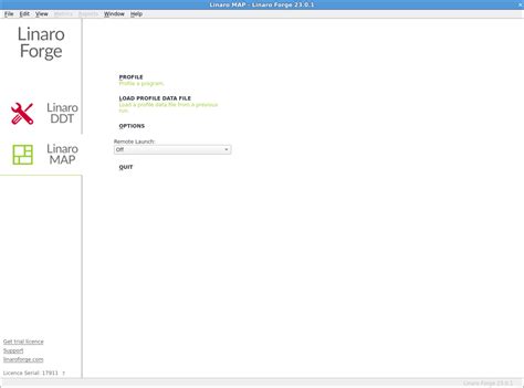 Welcome Page Linaro Forge Documentation