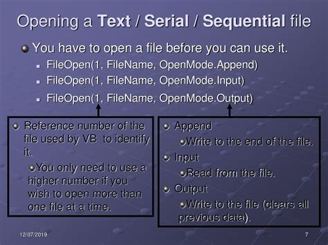 Text Serial Sequential Files Ppt Download