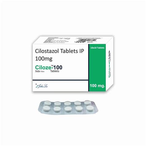 Ciloze 100 Cilostazol Ip 100 Mg At ₹ 26290stripe Cilostazol Tablets