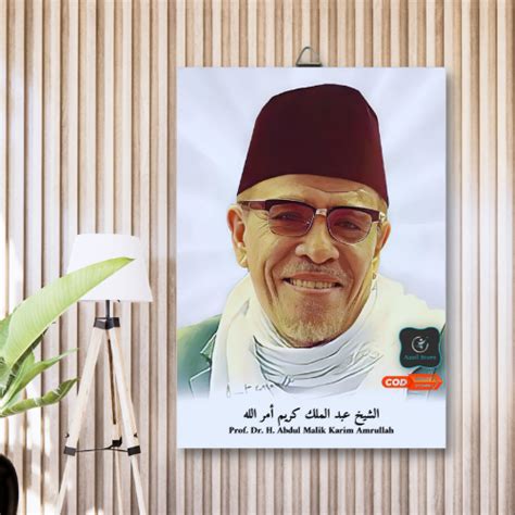 Jual Prof Dr H Abdul Malik Karim Amrullah Foto Habib Ulamahiasan