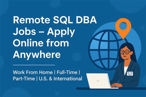 Remote Sql Dba Jobs Apply Online From Anywhere