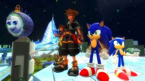 Sonic And Sora In Digital Space By Bluestarknight On Deviantart