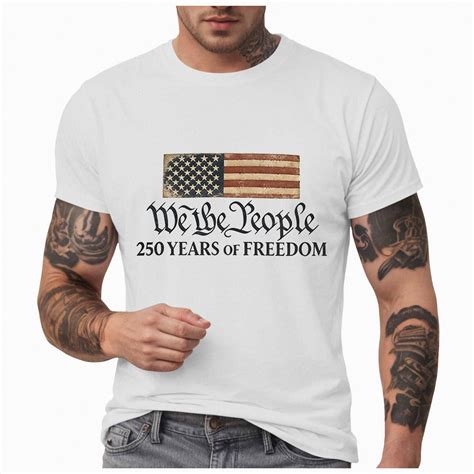 Mgoye 250th Us Shirt 250 Year Birthday Independence Shirts For Men United States 250 Years Since