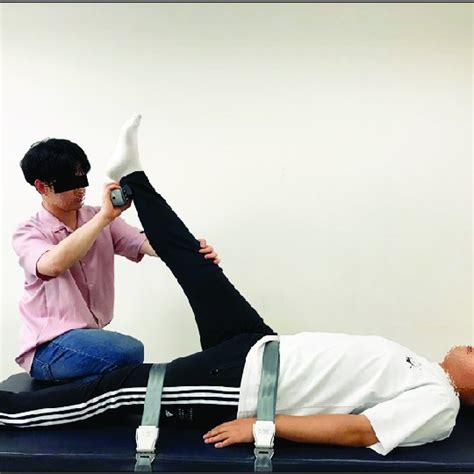 Subject Undergoing Proprioceptive Neuromuscular Facilitation Stretching