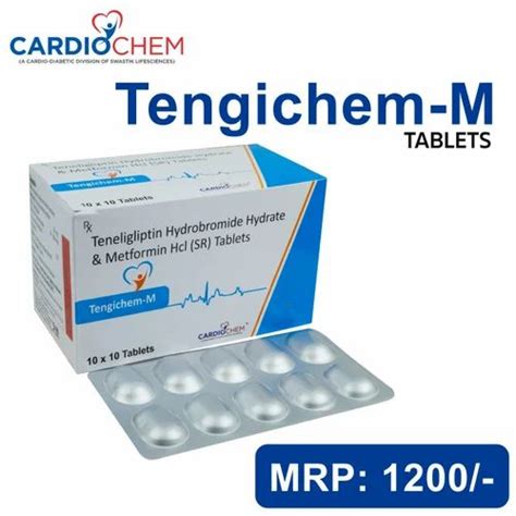 Teneligliptin Hydrobromide Hydrate And Metformin Hcl Tablets At ₹ 1200