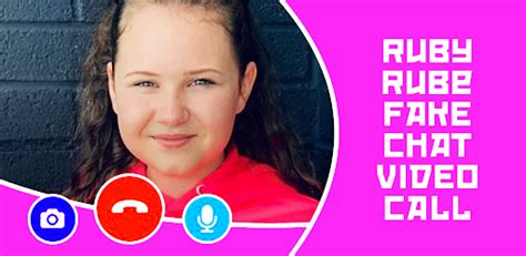Ruby Rube Fake Video Call And Ch Android App