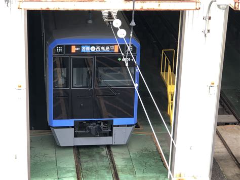 ロメロ On Twitter 東京都交通局 6500形 1次車 1番列車 6501f×8c 都営地下鉄三田線 1143t列車 各駅停車