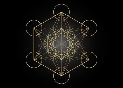 Metatron Cube Sacred Geometry Stock Illustrations 460 Metatron Cube Sacred Geometry Stock